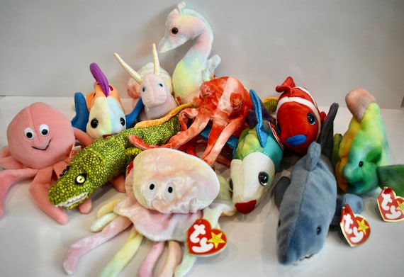 Beanie Babies Underwater Animals - Etsy