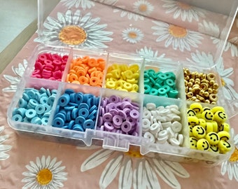 Preppy Clay Bead Kit - Etsy