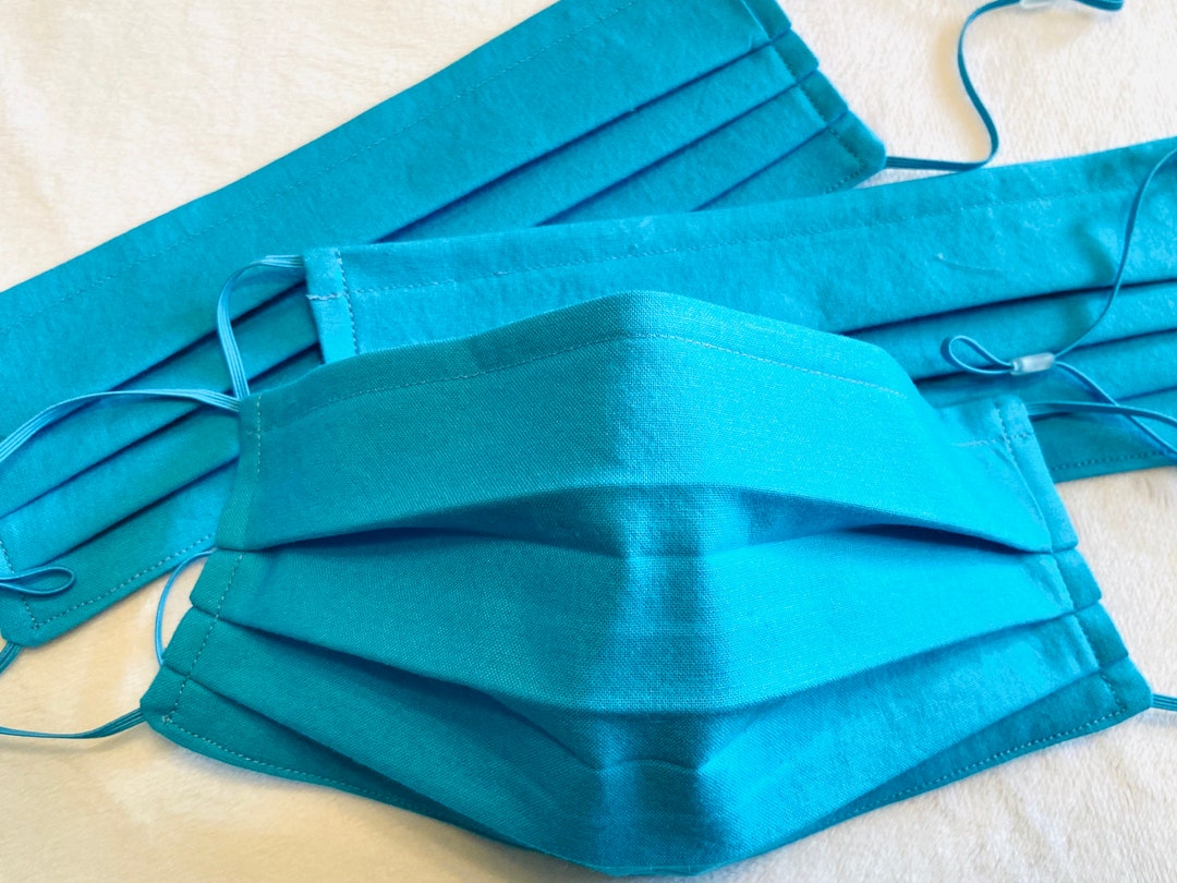 Turquoise Face Mask - Etsy