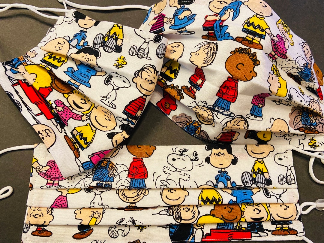Peanuts Gang Adult Mask - Etsy