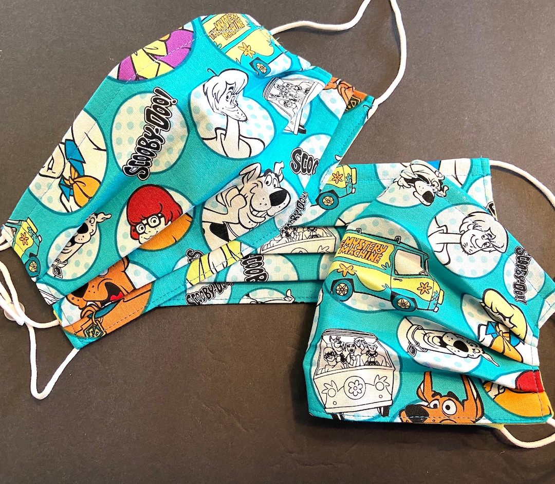Scooby Doo Face Mask - Etsy