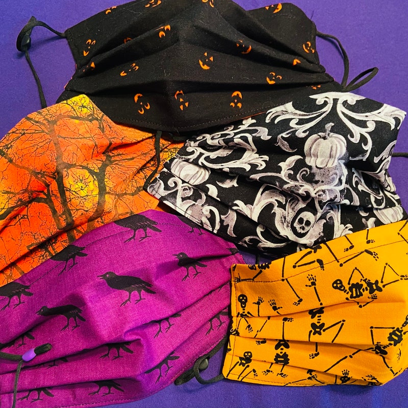 Skeleton Face Mask - Etsy