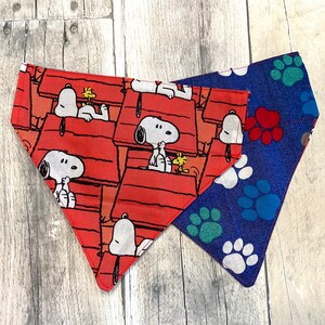 Snoopy Doghouse Dog Bandana - Etsy