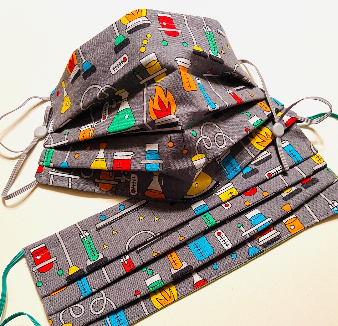 Science Lab Face Mask - Etsy