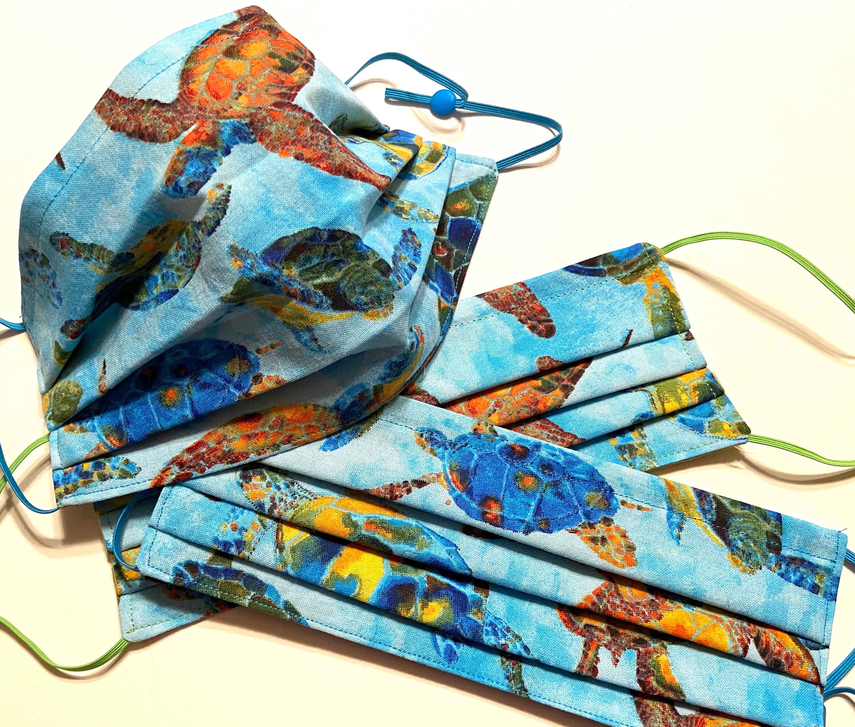 Sea Turtle Face Mask - Etsy