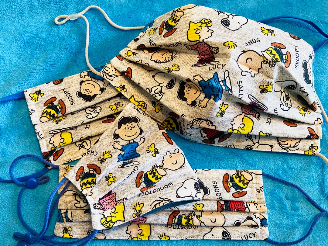 Peanuts Gang Character Mask - Etsy