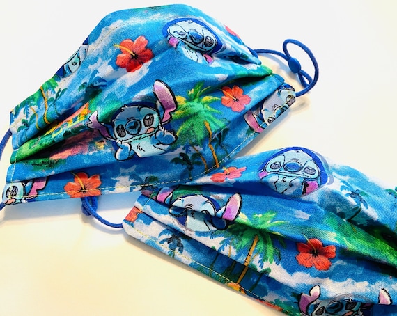 Disney LILO and Stitch Face Mask | Etsy