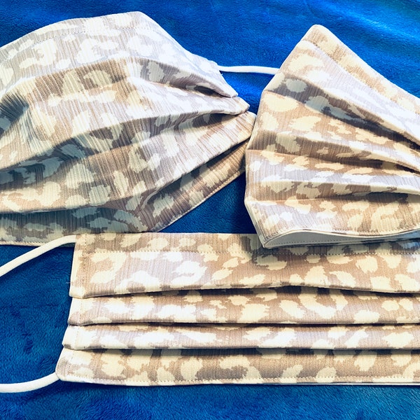 Leopard Print Mask - Etsy