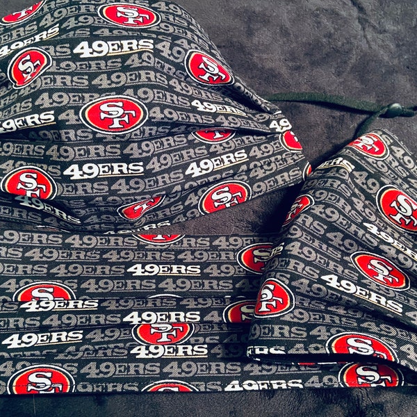 San Francisco 49ers Face Mask - Etsy