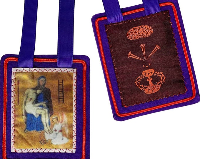 Purple Scapular - Etsy