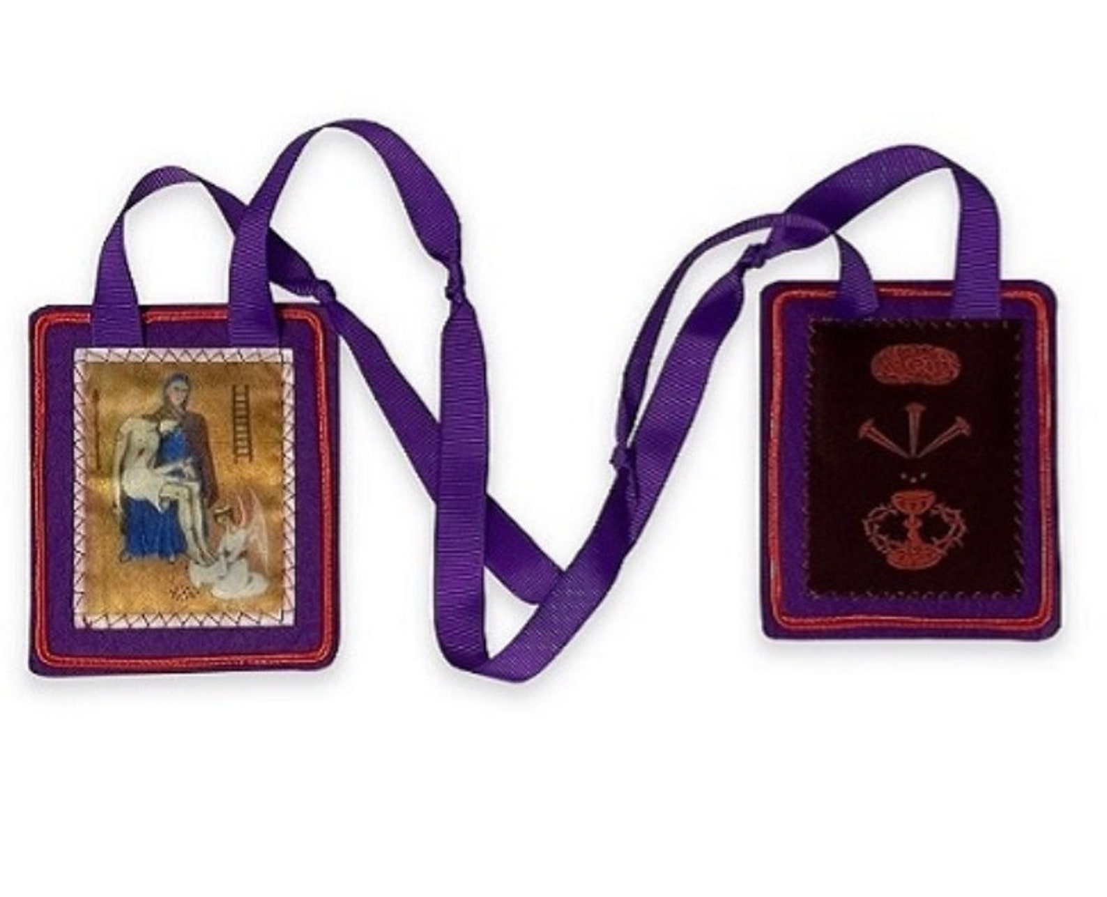 Purple Scapular - Etsy