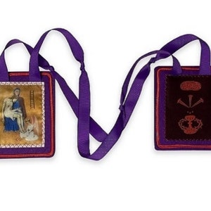 Purple Scapular - Etsy