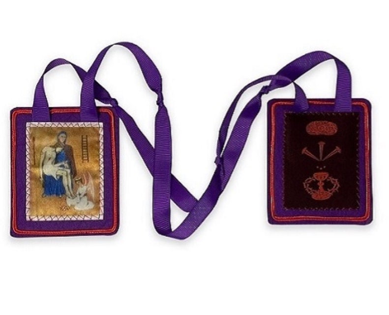 Purple Scapular - Etsy