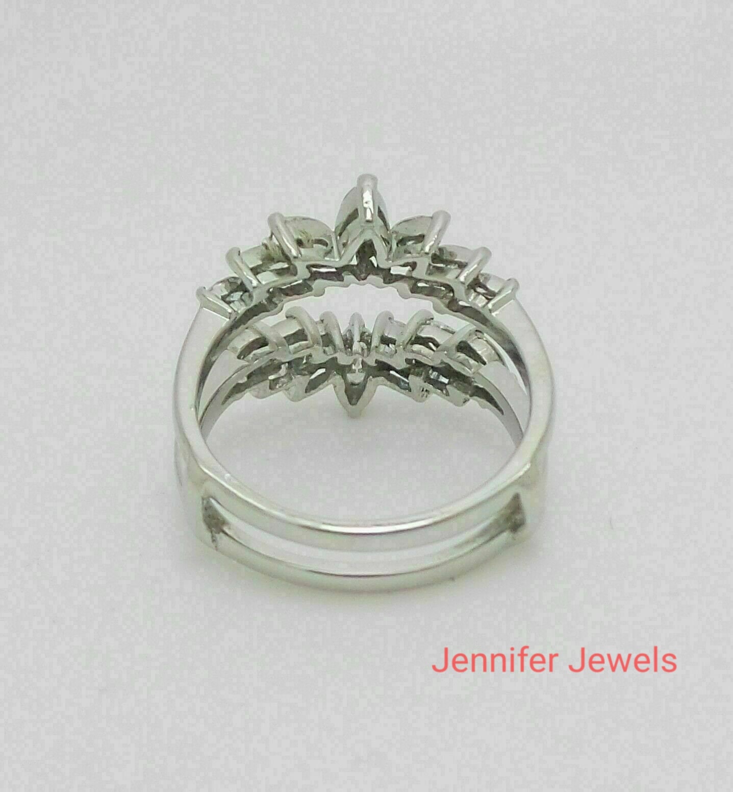 1 Ct Marquise Cut Diamond Enhancer Guard Wrap Insert Ring - Etsy