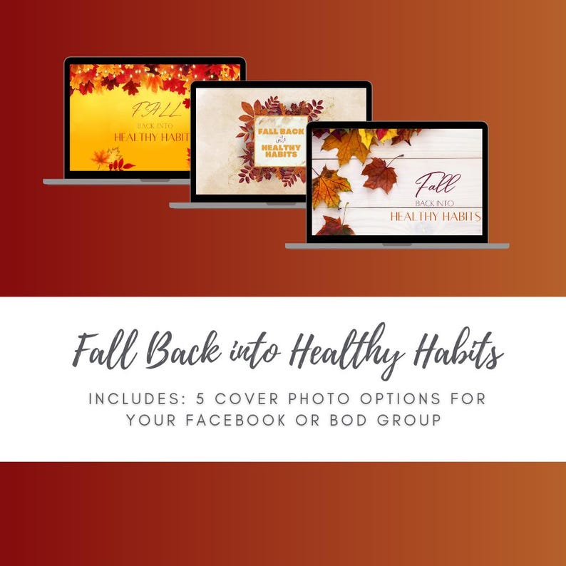 Fall Back Into Healthy Habits - Complete Challenge Group Guide - Etsy