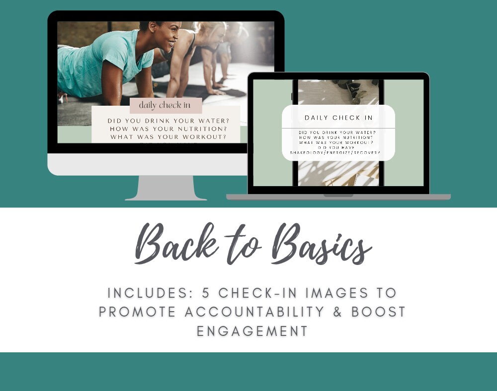 Bodi Challenge Group/back to Basics Challenge Group - Etsy