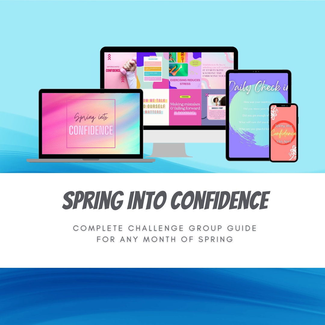 Spring Into Confidence - 30 Day Challenge - Etsy