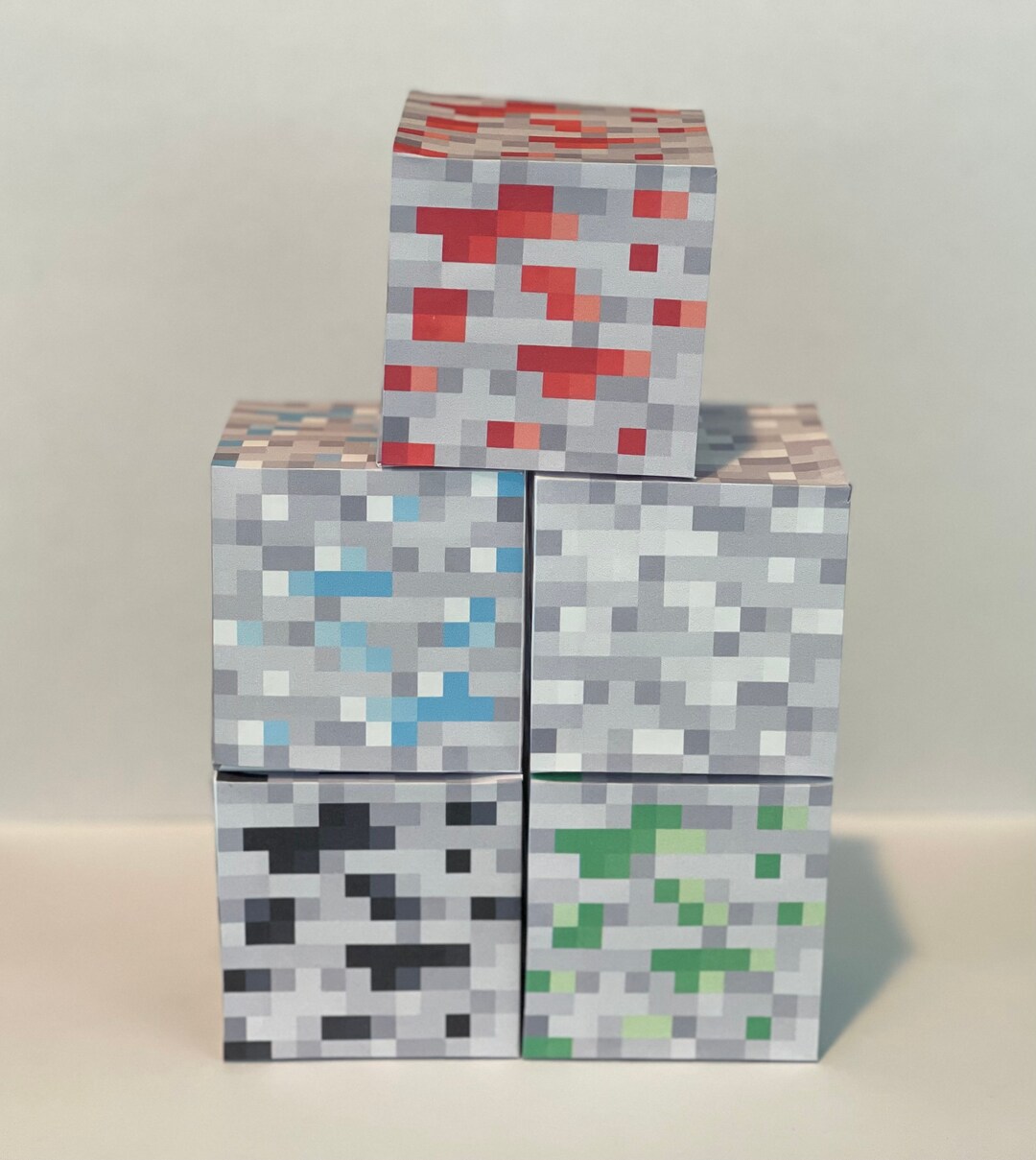 3D Minecraft Blocks - Instant Download - Miner's Set - Etsy