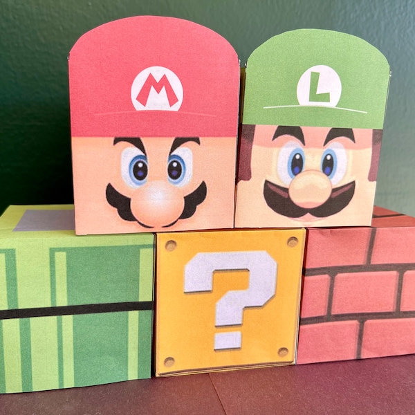 Super Mario Bros. Blocks - Etsy