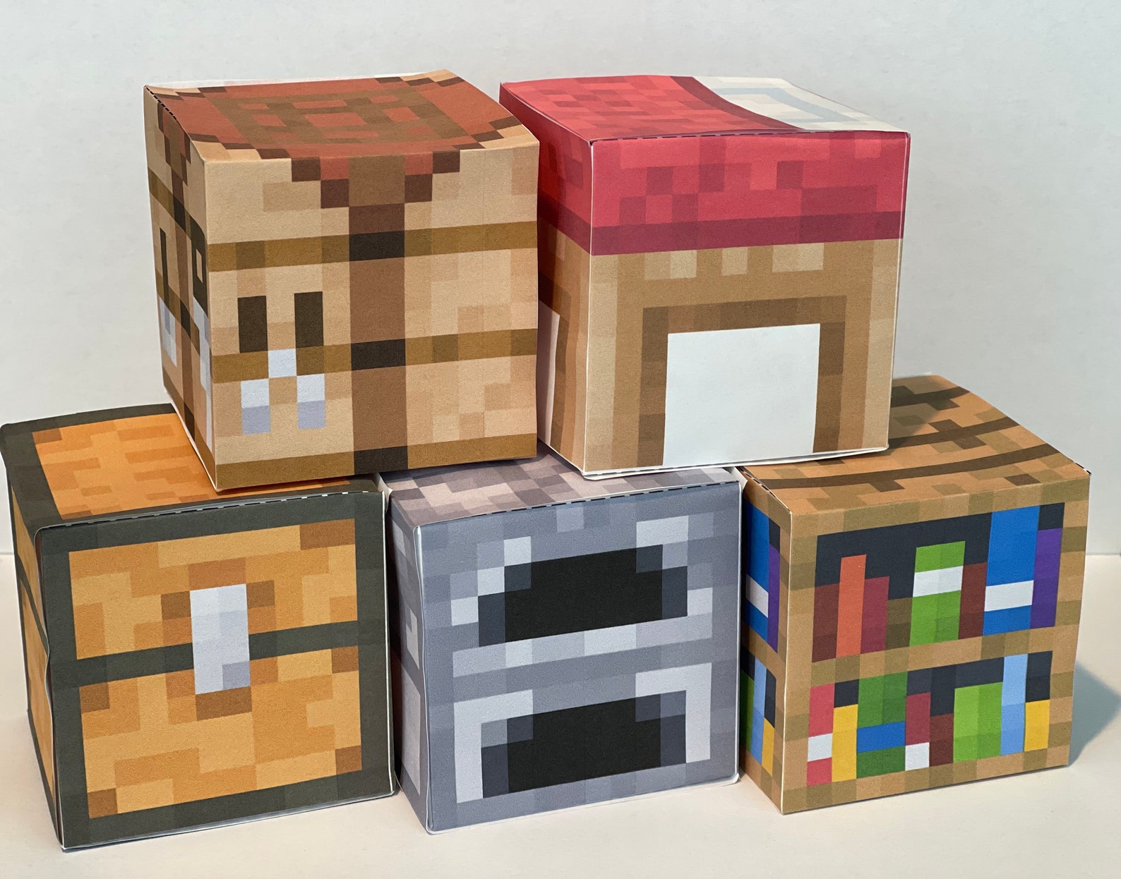3D Minecraft Blocks - Instant Download - Full Set - Etsy