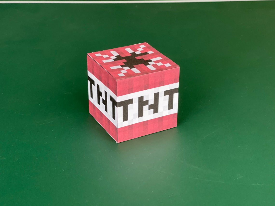 3D Minecraft Blocks - Instant Download - Builder Set - Etsy