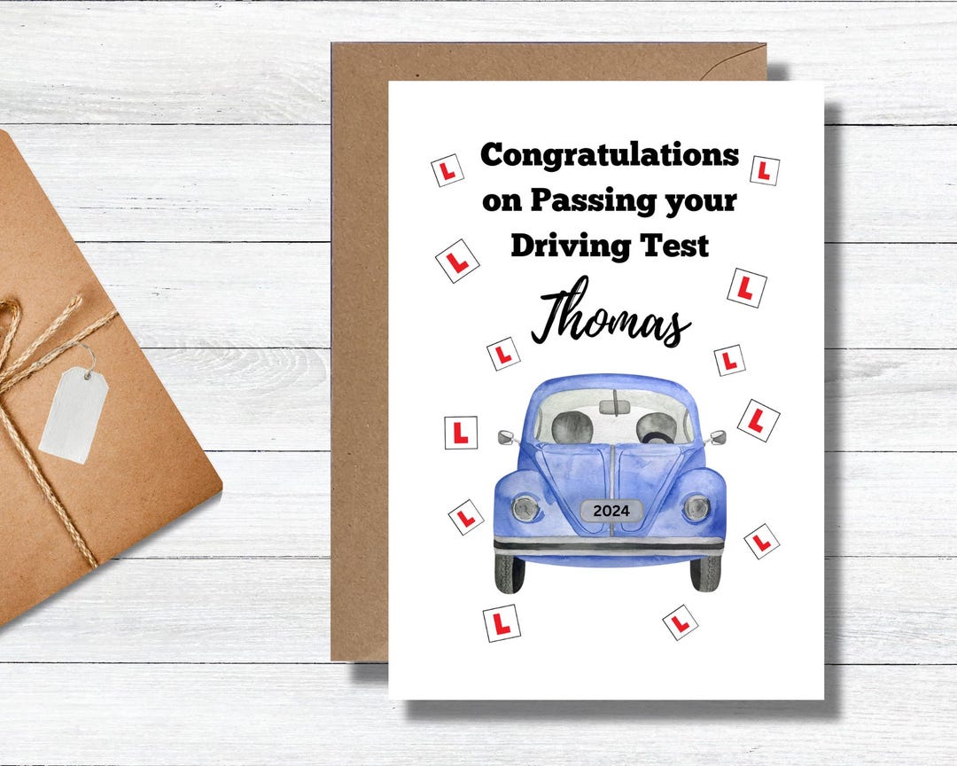 Driving Test | Congratulations on Passing Your Driving Test ...
