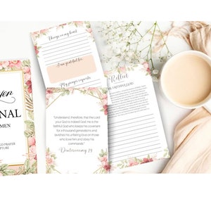 NEW 2024! - 52 Week Guided Prayer Journal - Faith Journey, Bible Study ...