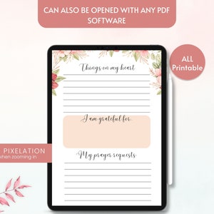 NEW 2024! - 52 Week Guided Prayer Journal - Faith Journey, Bible Study ...