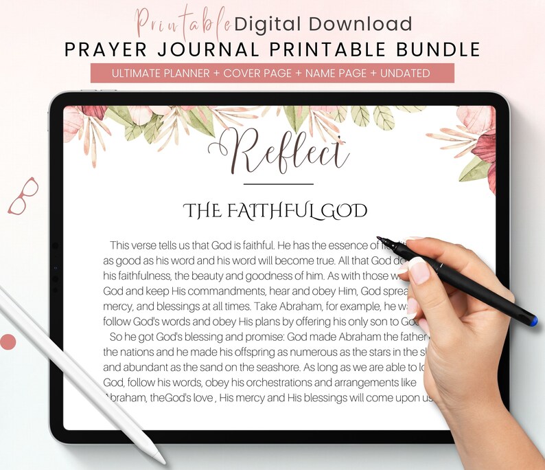 NEW 2024! - 52 Week Guided Prayer Journal - Faith Journey, Bible Study ...