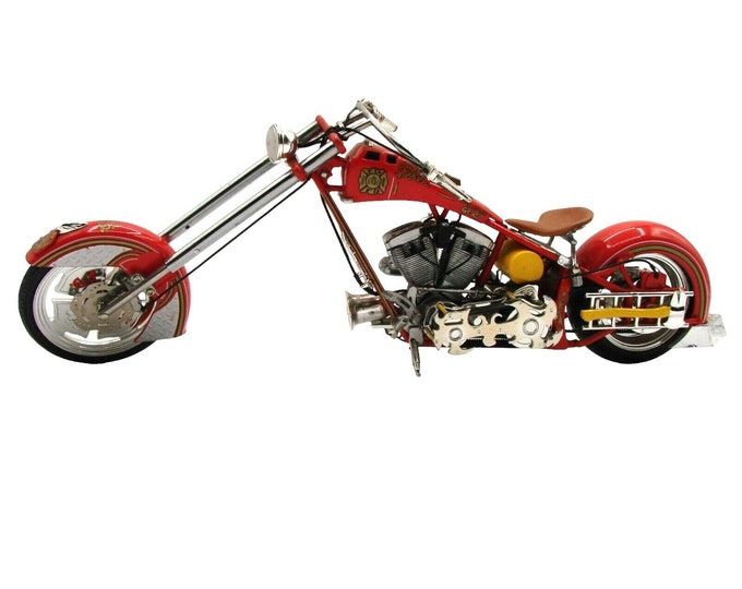 Orange County Choppers Fire Bike FD American Die Cast Motorcycle ...