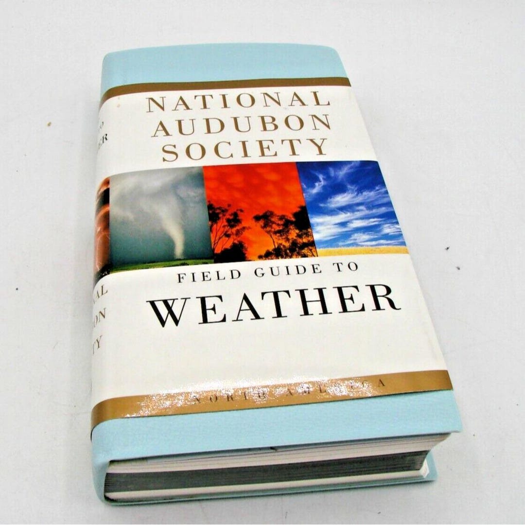 NEW National Audubon Society Field Guide to Weather North America Book ...
