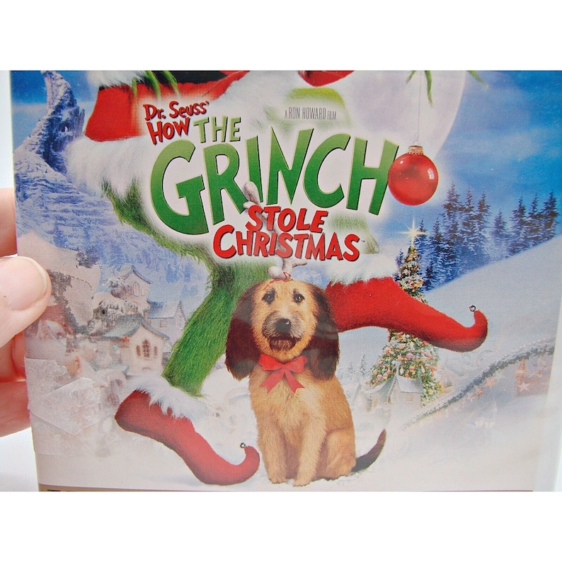 Dr. Seuss How the Grinch Stole Christmas 2003 Collectors Edition DVD ...