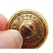 12 Vintage Uniform Coat Jacket Shank Buttons Initial P Police Superior ...