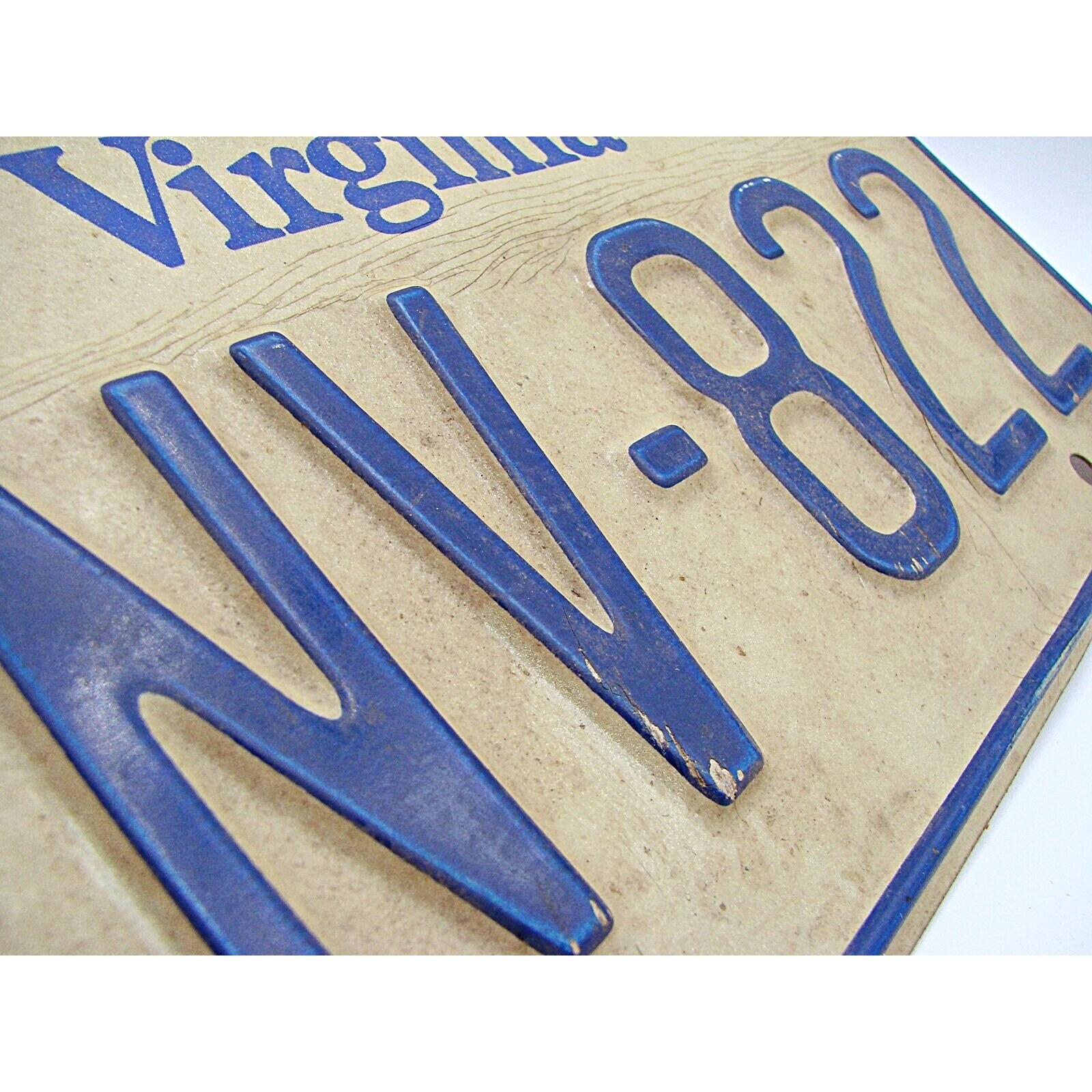 Vintage 1981 VA Virginia License Plate Collectors Plate Vehicle Plate ...
