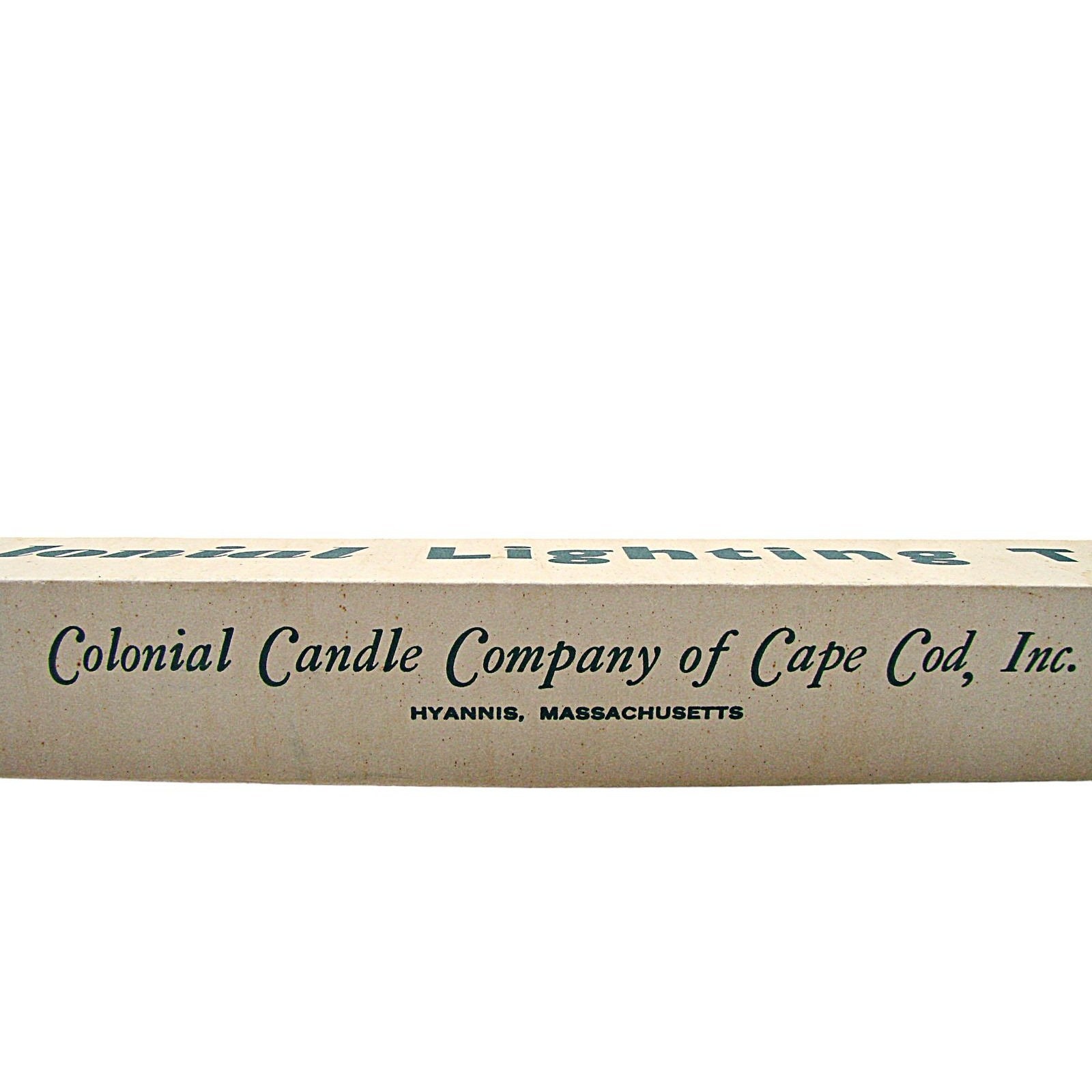 NEW Vintage Colonial Lighting Tapers Candle Company of Cape Cod Wax ...