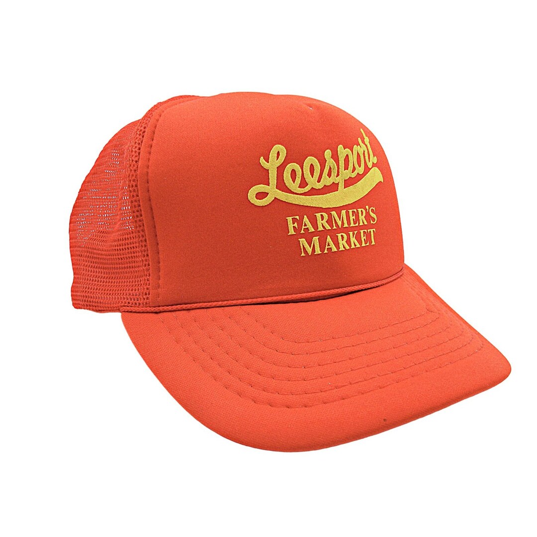 Vintage 80s Ama Pro Leesport Farmers Market Mesh Foam Snapback Baseball ...