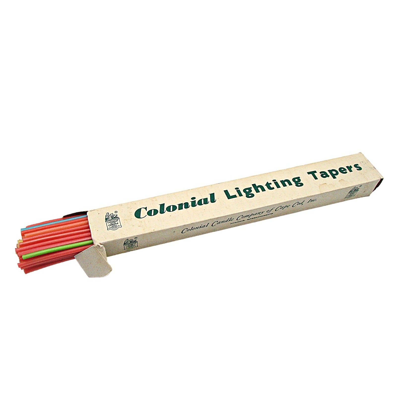 NEW Vintage Colonial Lighting Tapers Candle Company of Cape Cod Wax ...