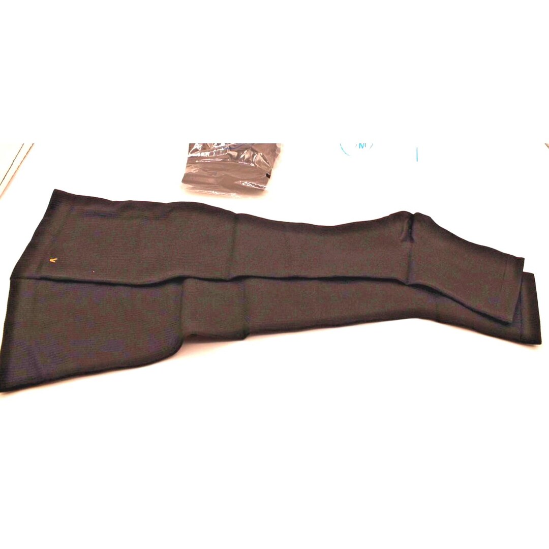 NEW Black Toeless Compression Socks S/M Knee High Elastic Stretch Open ...