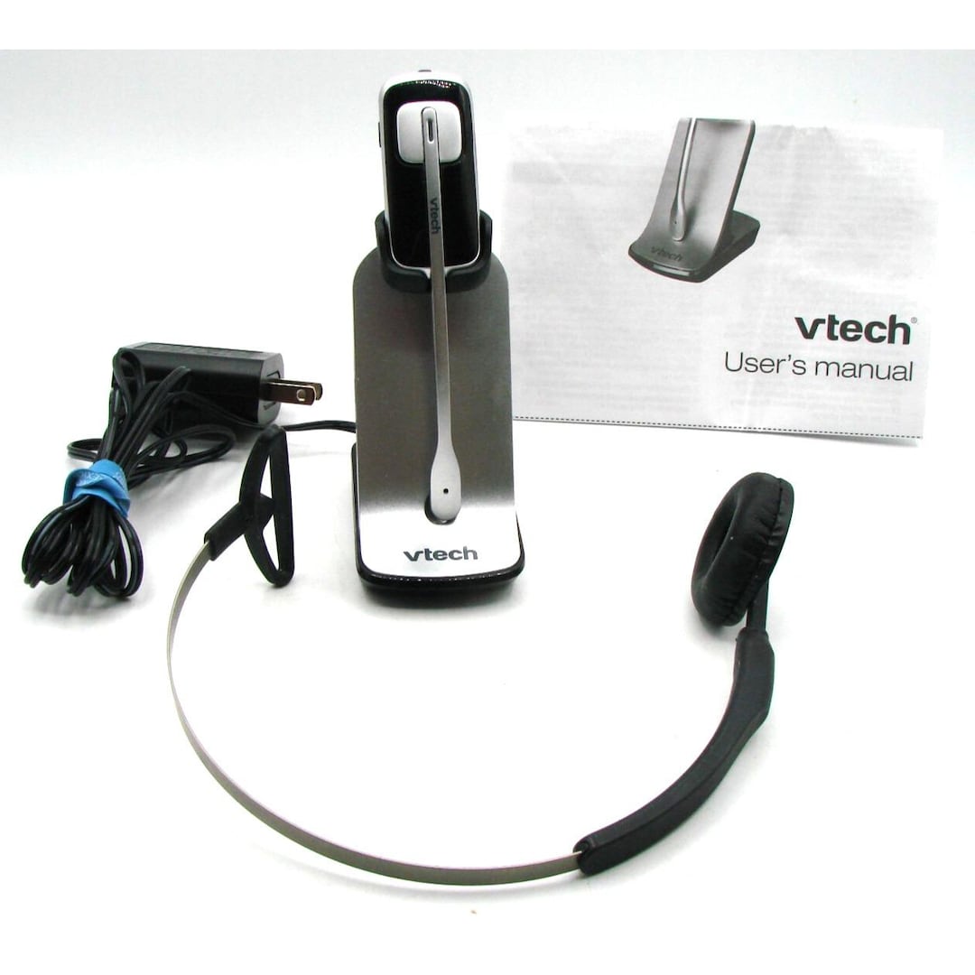 Vtech Cordless Phone Headset Model IS6200 DECT 6.0 W/ Manual and ...