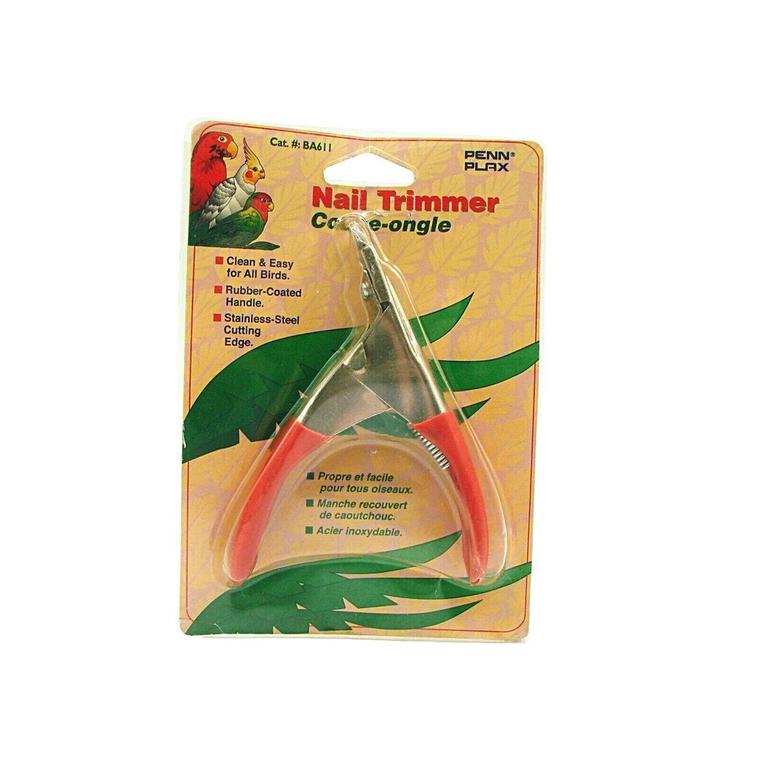 2002 Nail Claw Trimmers Birds Coupe-ongle Steel Rubber Coated Handles ...