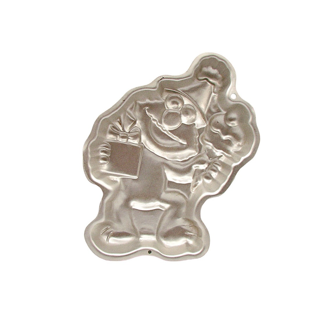 Vintage Wilton Elmo Character Cake Party Baking Aluminum Mold Pan Kids ...