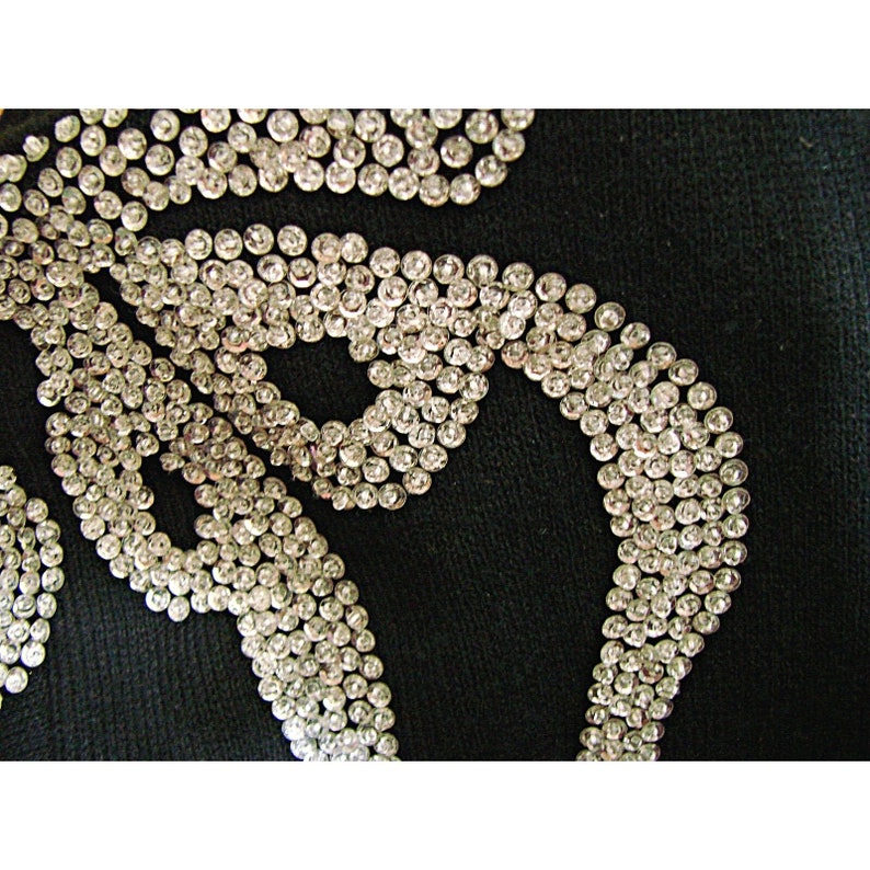 Womens Vintage Y2k Regency Collection Rhinestones Bow Black Classy ...