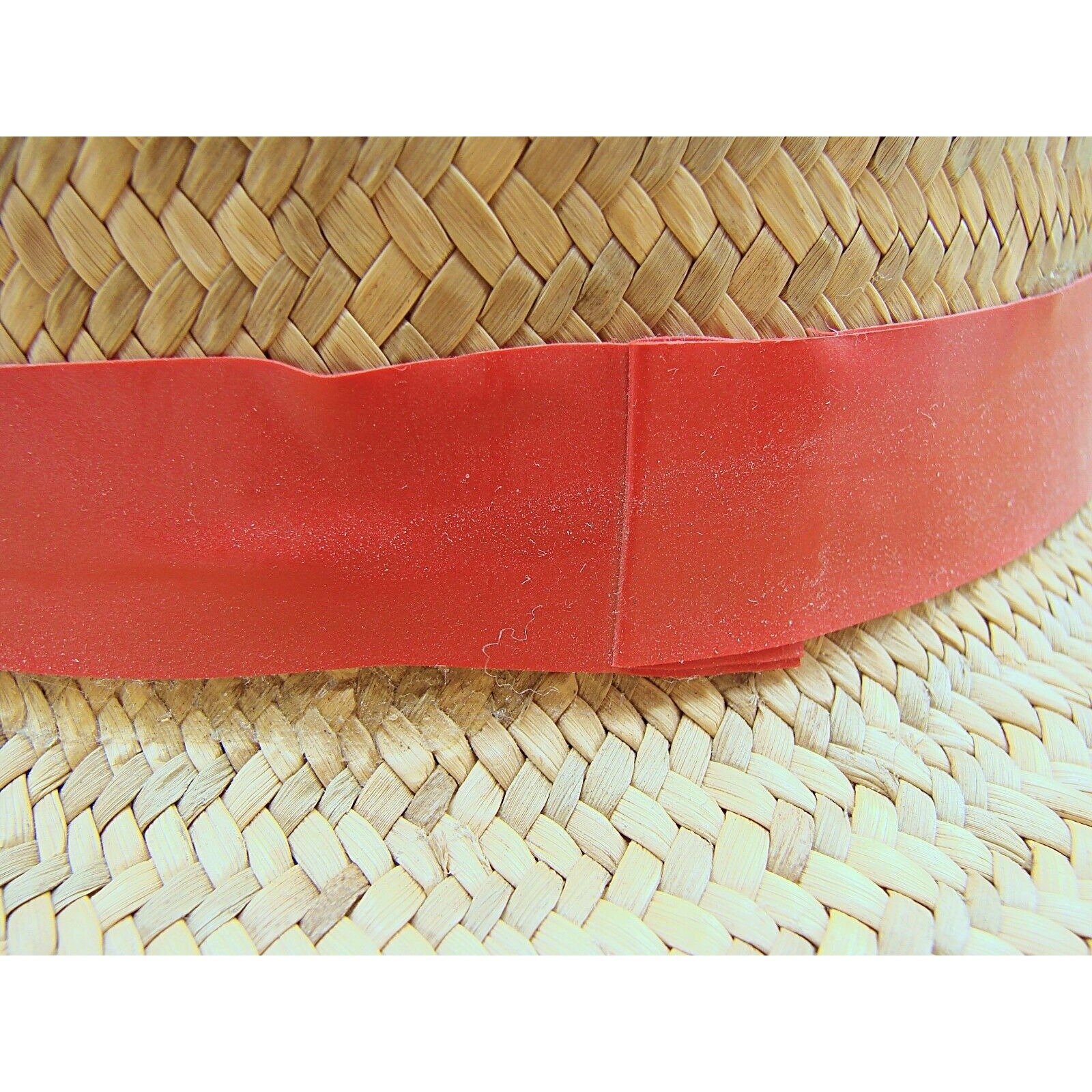Amsco Logo Banded Straw Hat the Difference is You Fly Away Sun Beach ...