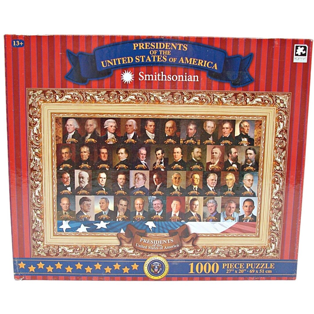Presidents of the United States of America 1000 Piece Puzzle ...