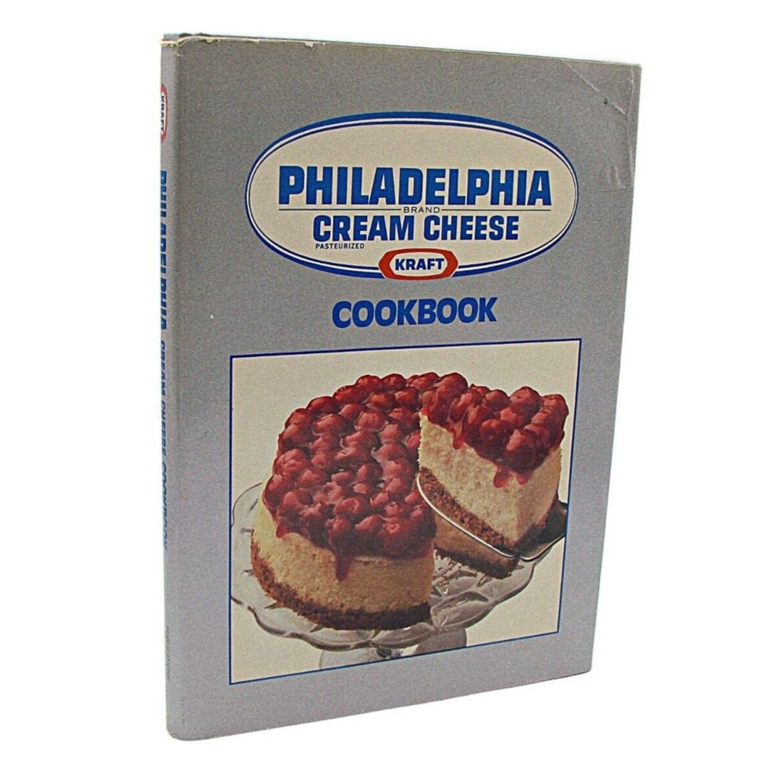 Kraft Philadelphia Cream Cheese Cookbook 200 Pages Vintage Recipe Meals ...