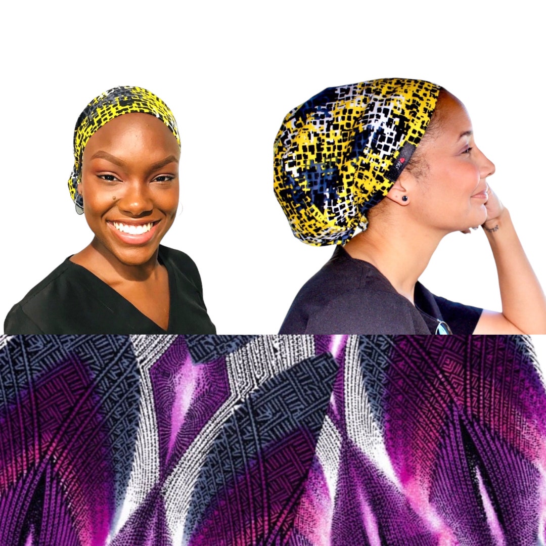 Satin-lined Scrub Cap - Etsy