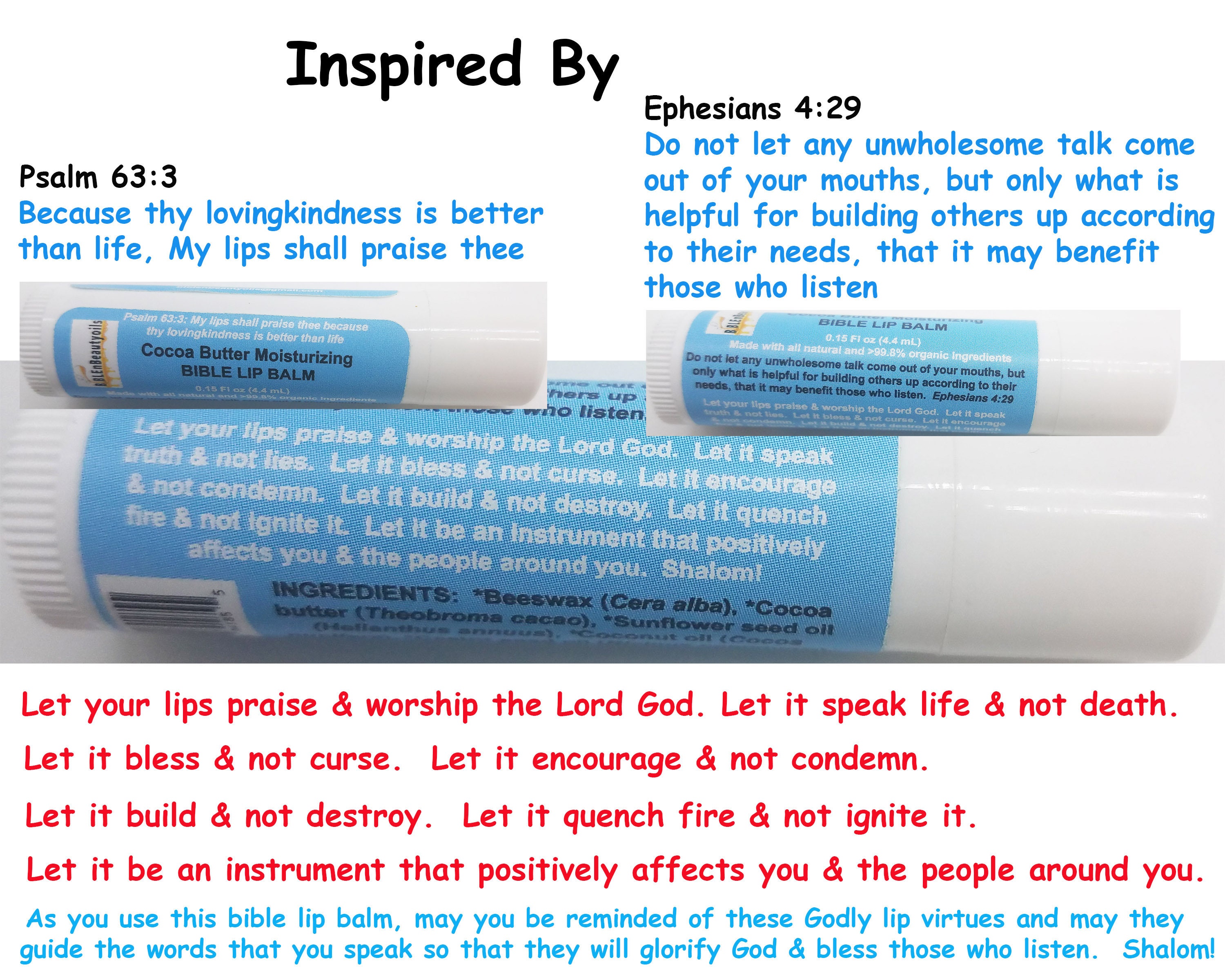 My Lips Shall Praise Thee Because Thy Lovingkindness is Better Than ...