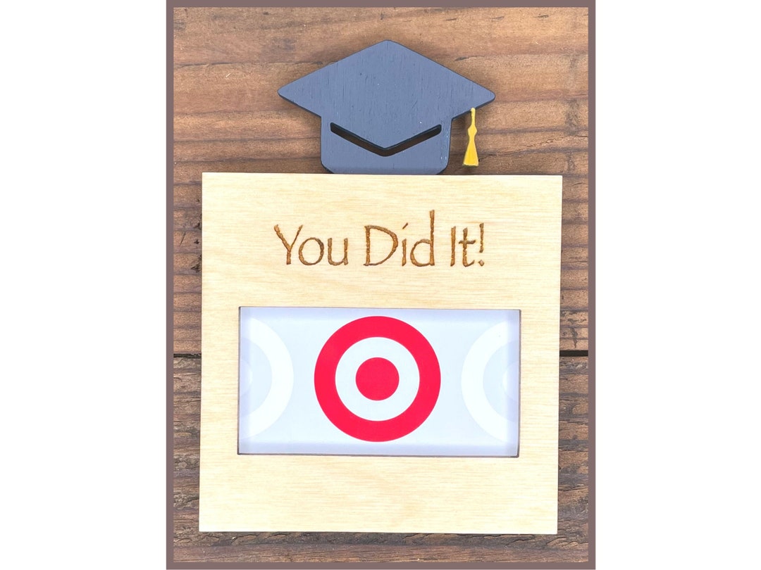Graduation Svg-gift Card Holder-glowforge File-laser Cutting File ...