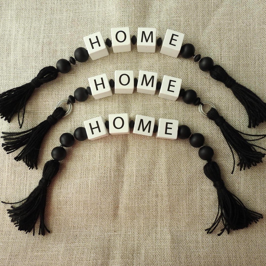Home Decor - "home" Blocks (choice) - Etsy