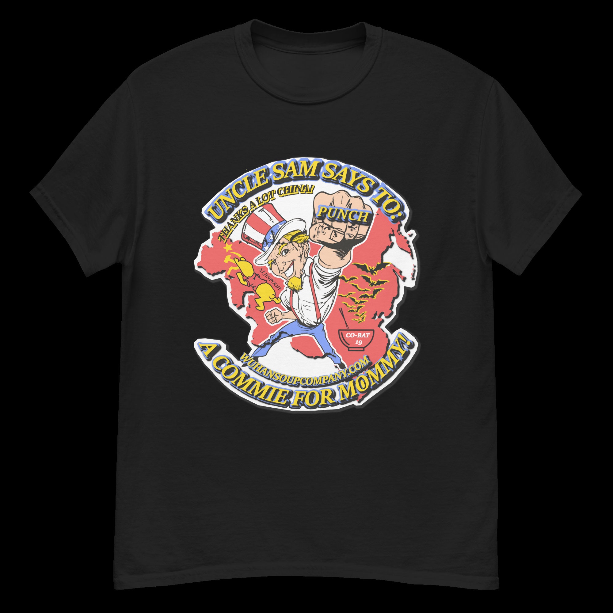 Uncle Sam Says To: Punch A Commie for Mommy - Etsy